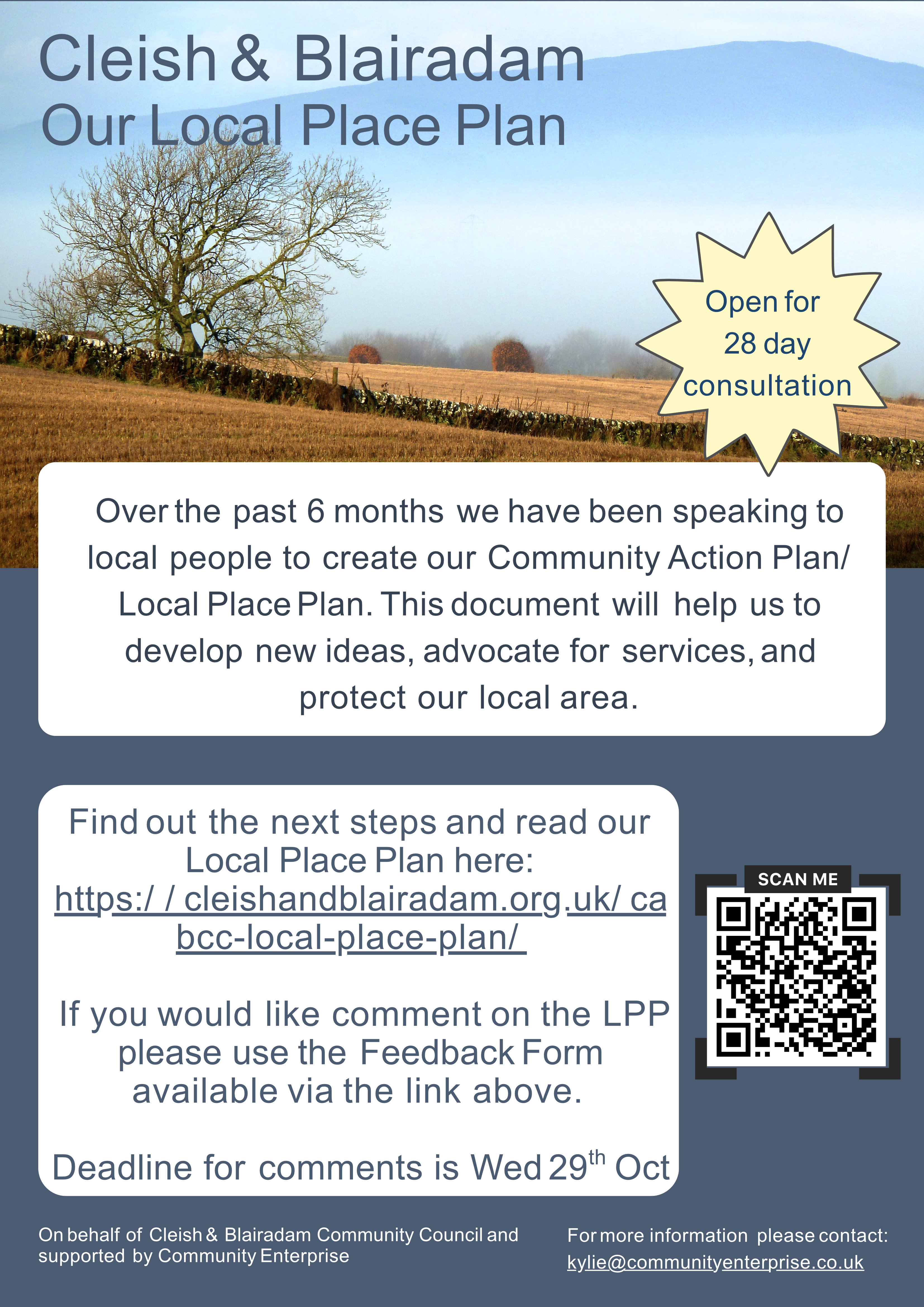 CAP and LPP – Cleish and Blairadam Community Council